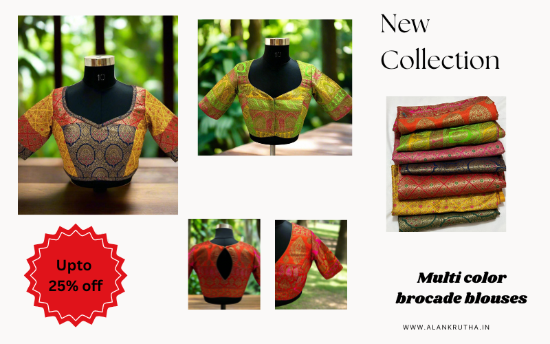 Alankrutha| Readymade blouse| Ready to wear Blouse| Bespoke Blouses