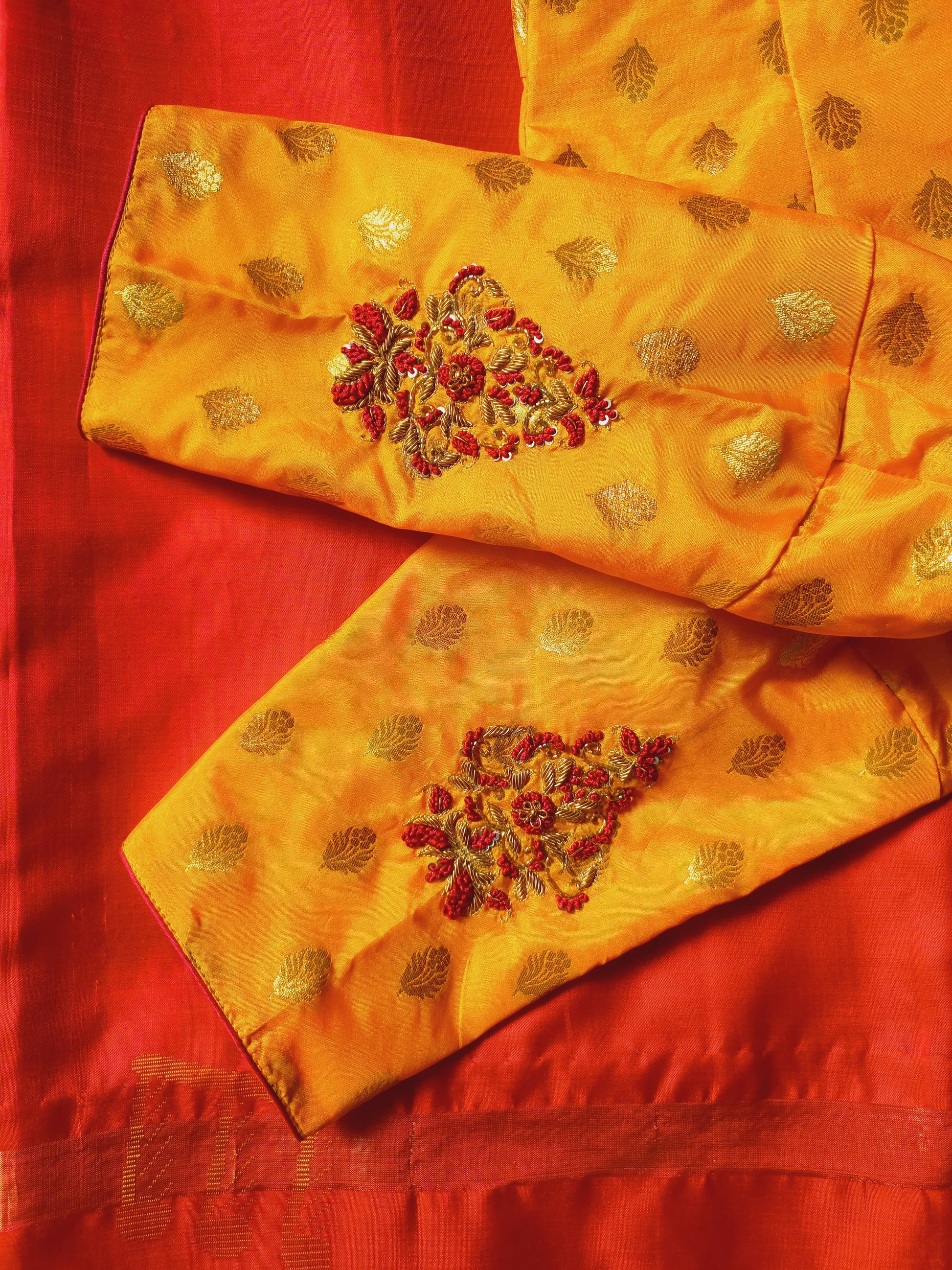 Banaras Silk Blouse Alankrutha